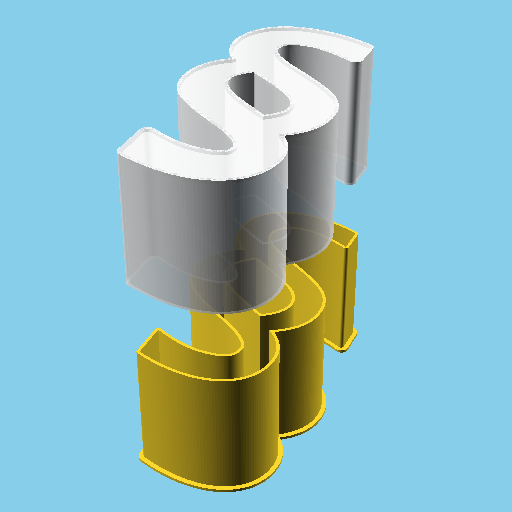 Free 3D file Section Sign, nestable box (v1)・Design to download and 3D ...