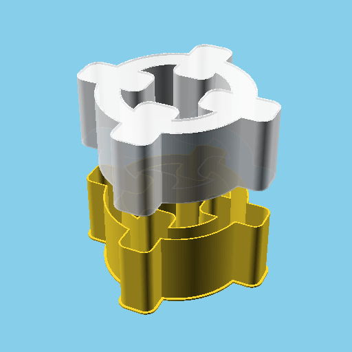 Free 3D file Target, nestable box (v1)・3D printing design to download・Cults