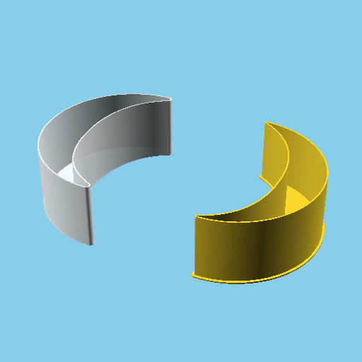 Free 3D file Moon phase 2, nestable box (v1)・Model to download and 3D ...