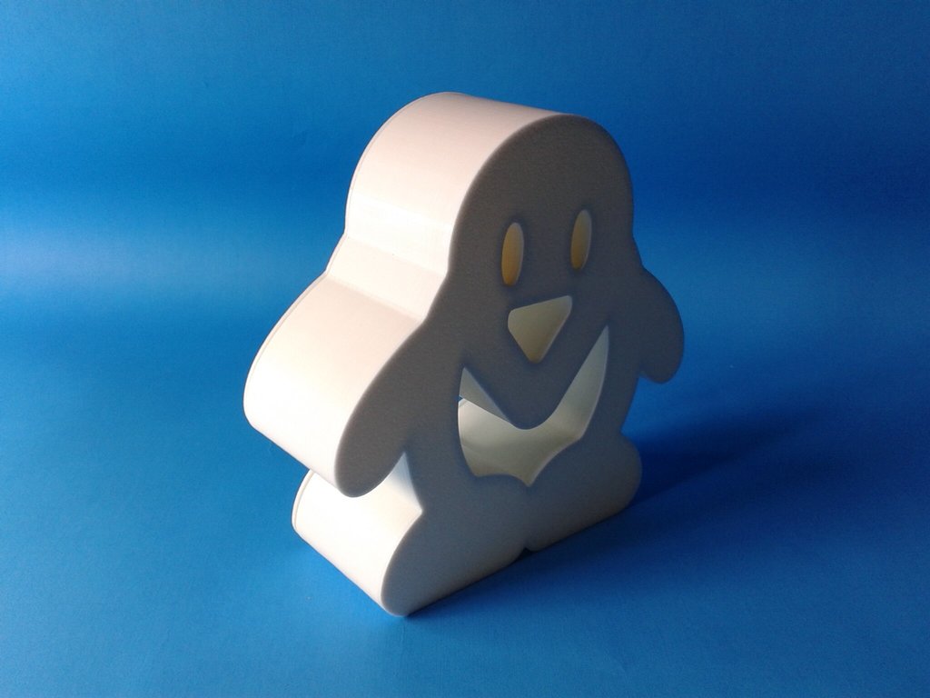 Free 3D file Penguin, nestable box (v1)・3D printing idea to download・Cults