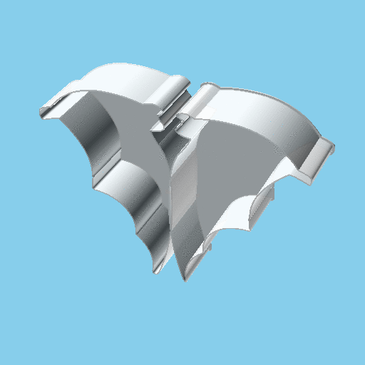 Free 3D file Bat 0037, nestable box (v2) 🦇・3D printer design to ...