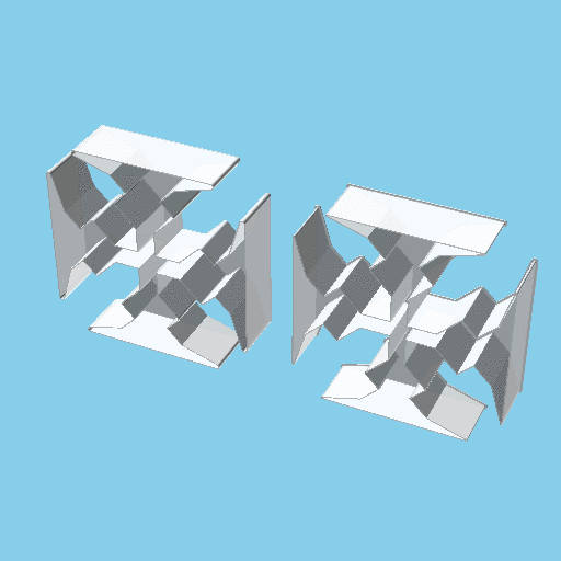 Free 3D file Unidentified Cross 00A2, nestable box (v2)・Design to ...