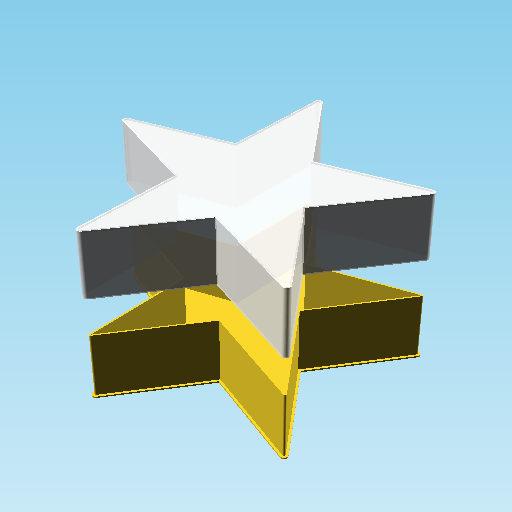 Free 3D file BLACK STAR, nestable box (v1)・3D printing design to ...