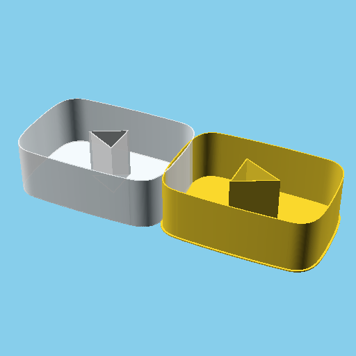 Free 3D file YouTube Logo, nestable box (v1)・3D printing model to ...