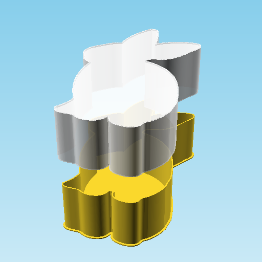 Free 3D file Rabbit 00A8, nestable box (v2)・3D printing idea to ...