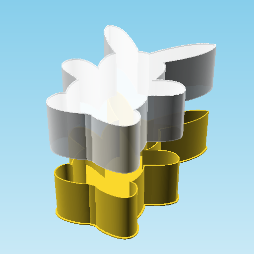 Free STL file Rabbit 005F, nestable box (v2) #EASTERXCULTS・3D printing ...