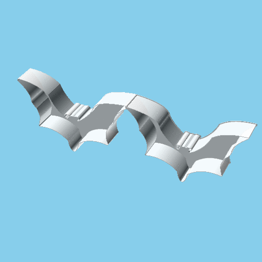 Free 3D file Bat 0077, nestable box (v2) 🦇・Design to download and 3D ...