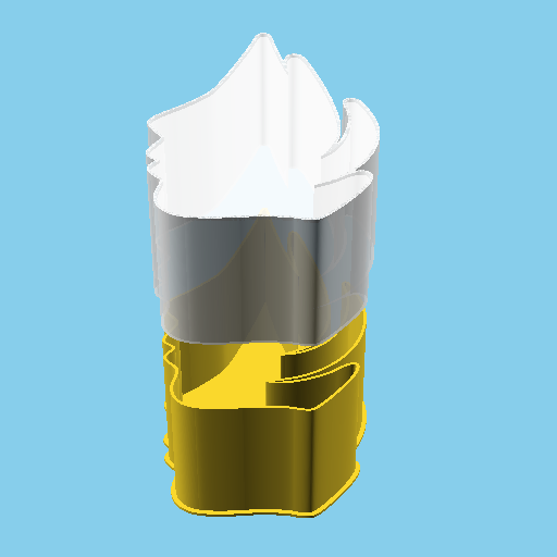 Free 3D file Stylized face profile, nestable box (v1)・Model to download ...