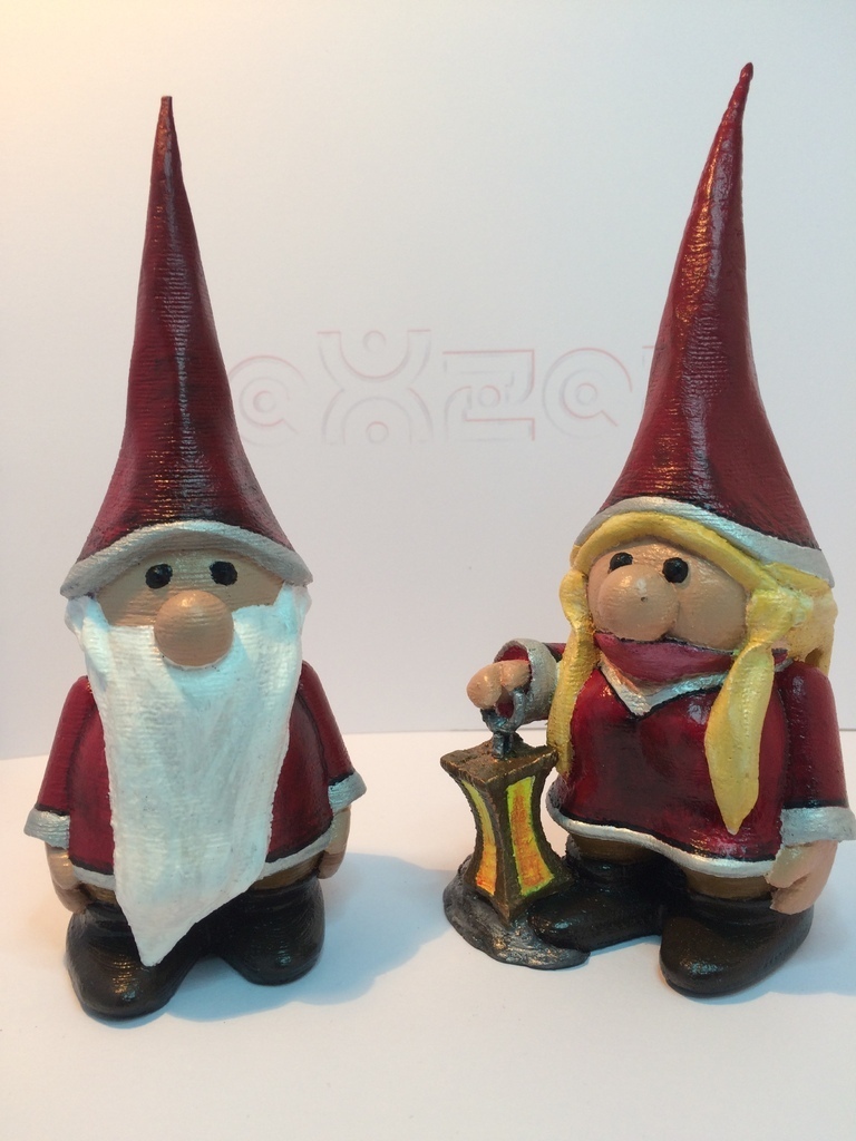 Free STL file Christmas Imp (female)・3D printable design to download・Cults