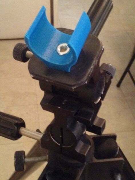 Free SCAD file Parametric Binocular/Telescope Tripod Mount・3D printer ...