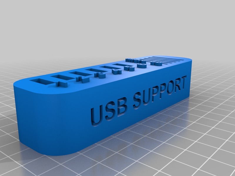 Free 3D file support usb microsd・3D printing template to download・Cults