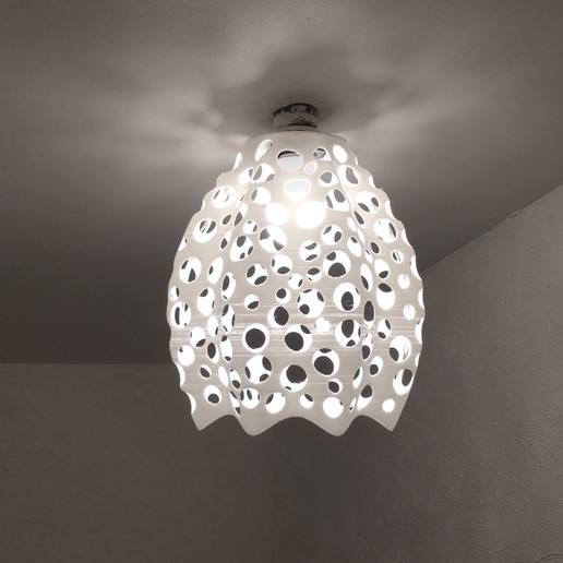 Download 3D printing templates Lighting Fixture Ceiling Lamp ・ Cults