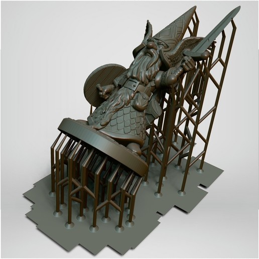 Download 3D printer templates Gnome with Sword ・ Cults