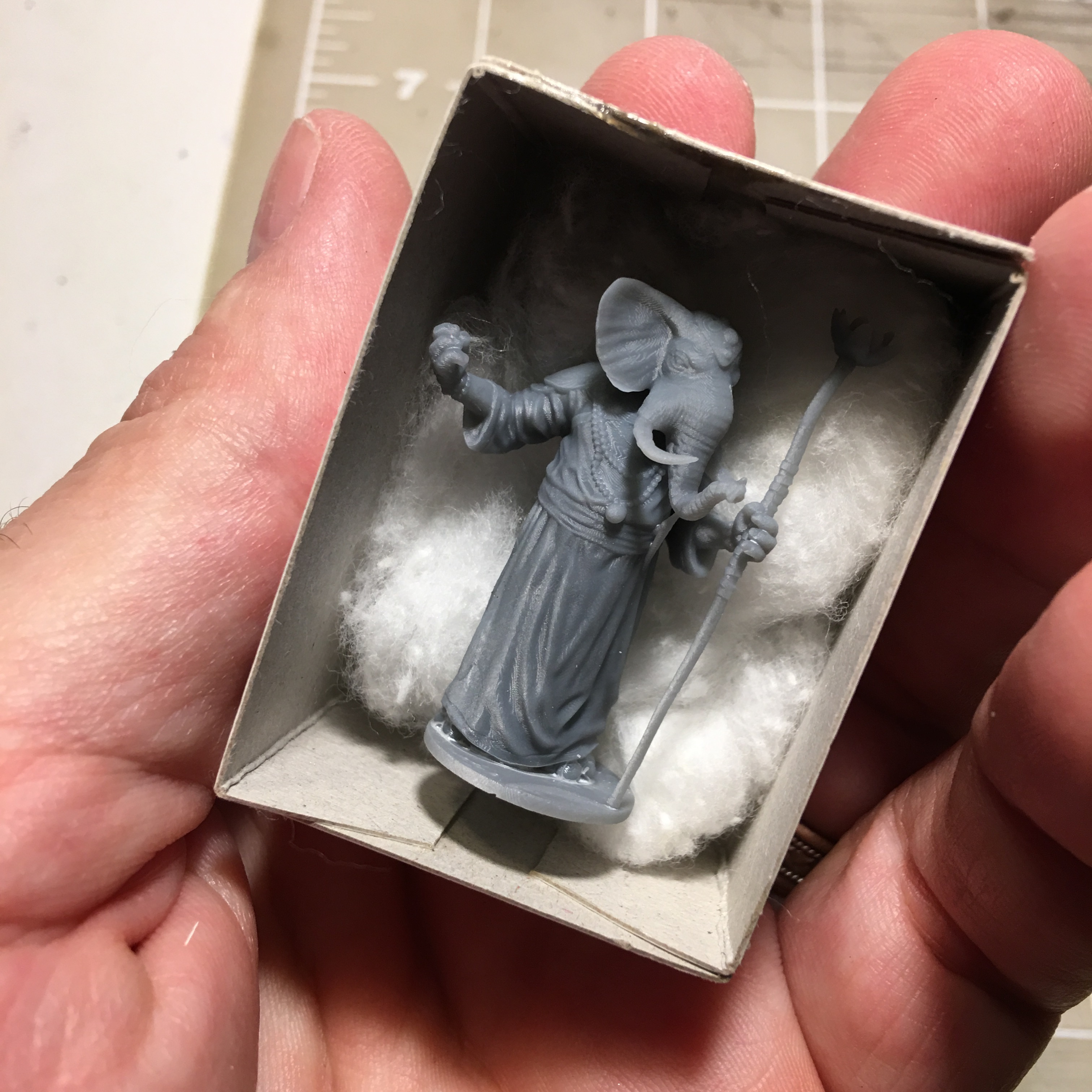 STL file Elephant Wizard 🐘・3D printable model to download・Cults