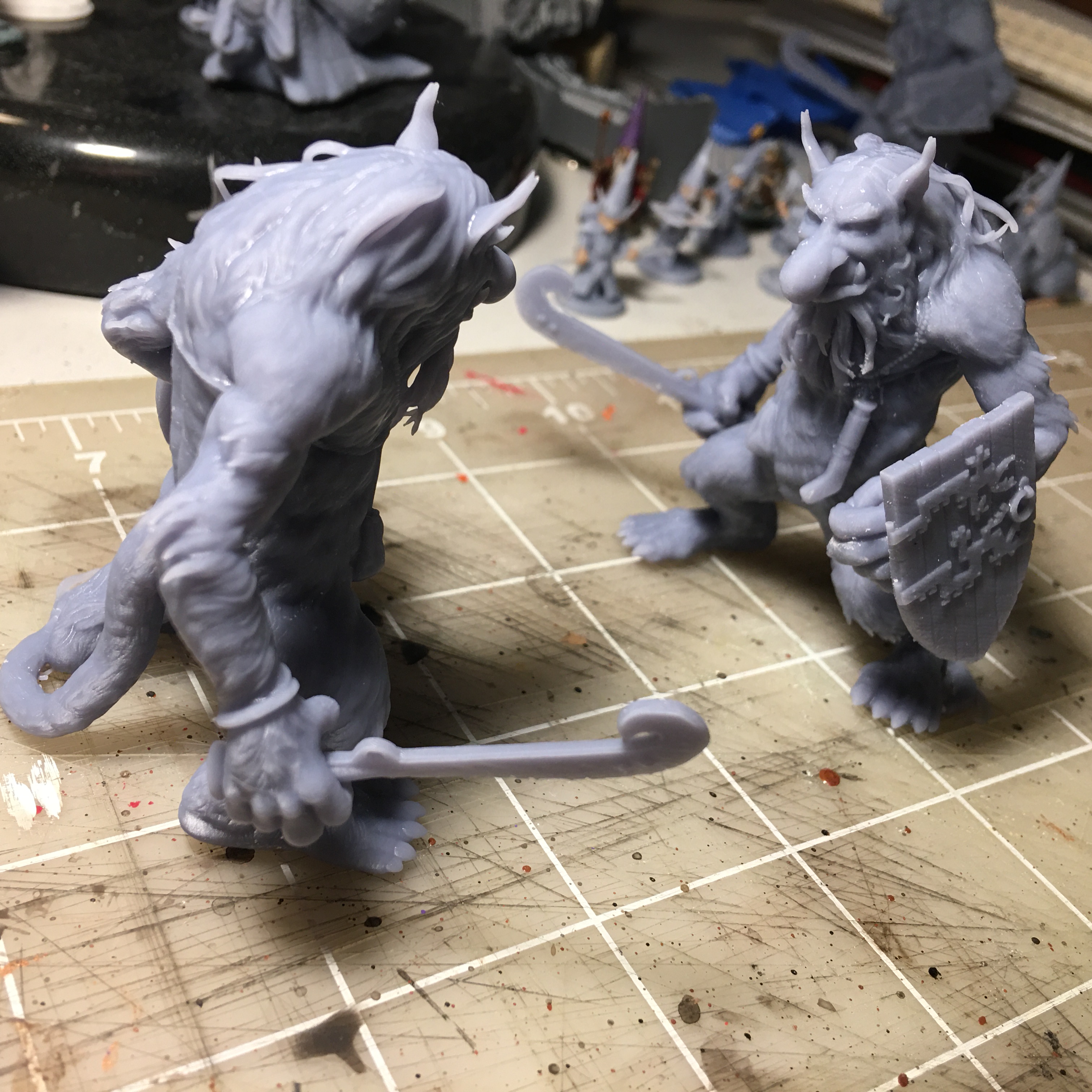 STL file Troll, Fantasy RPG Miniature・Template to download and 3D print ...