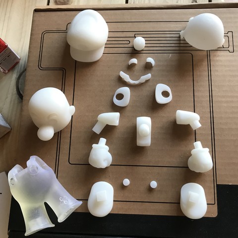 3D printed Super Mario complete set • made with FORMLABS FORM2 ・ Cults