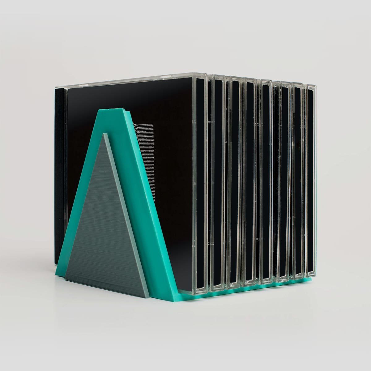 Free STL file Compact - CD Holder 💽・3D printing model to download・Cults