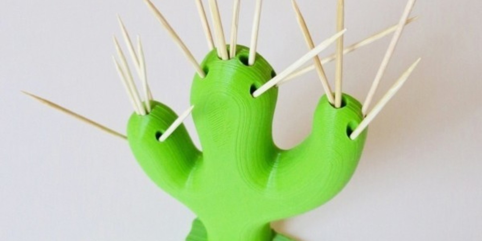 3D printed toothpick holder cactus・Cults