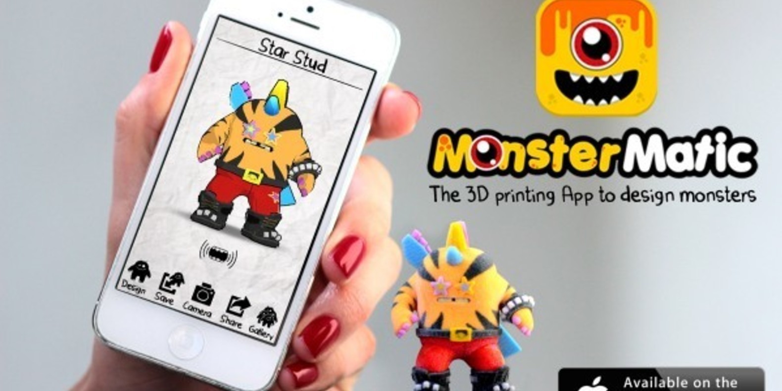 Monstermatic, monsters to customize and print in 3D・Cults