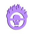 Download free STL file Mad Max - Immortal Joe Skull Logo • 3D printing ...