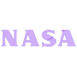 Download free STL file NASA LOGO BADGE 3D • 3D print template ・ Cults