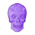 Download STL file Sugar skull • 3D printer model ・ Cults