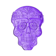 Download STL file sugar skull • 3D printable template ・ Cults