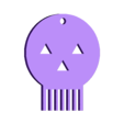Download free STL file Skull Key Chain with Tinkercad for Halloween ...