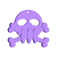 Download free STL file Skull Key Chain with Tinkercad for Halloween ...